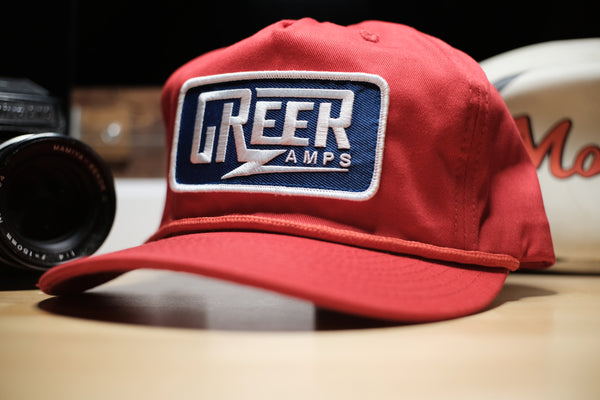 76 logo Soft Hi Rise hats - Greer Amps